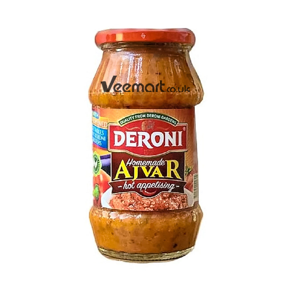 Deroni Homemade Ajvar Hot 510g– VeeMart