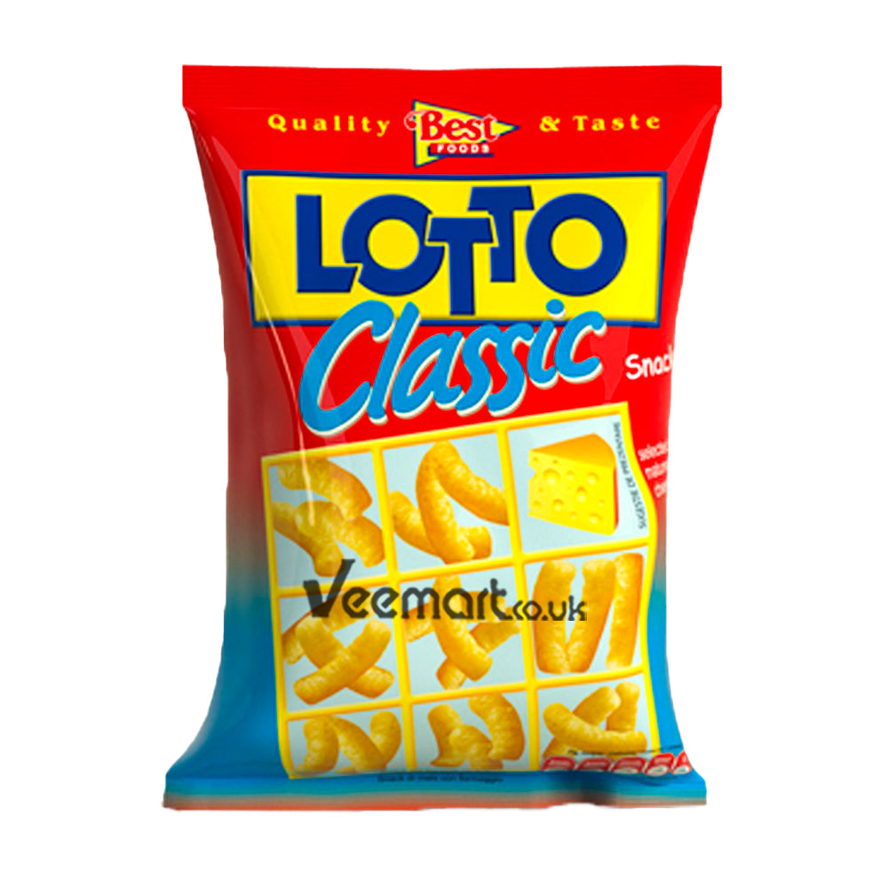 Crisps Lotto Classic Cheese 80g– VeeMart
