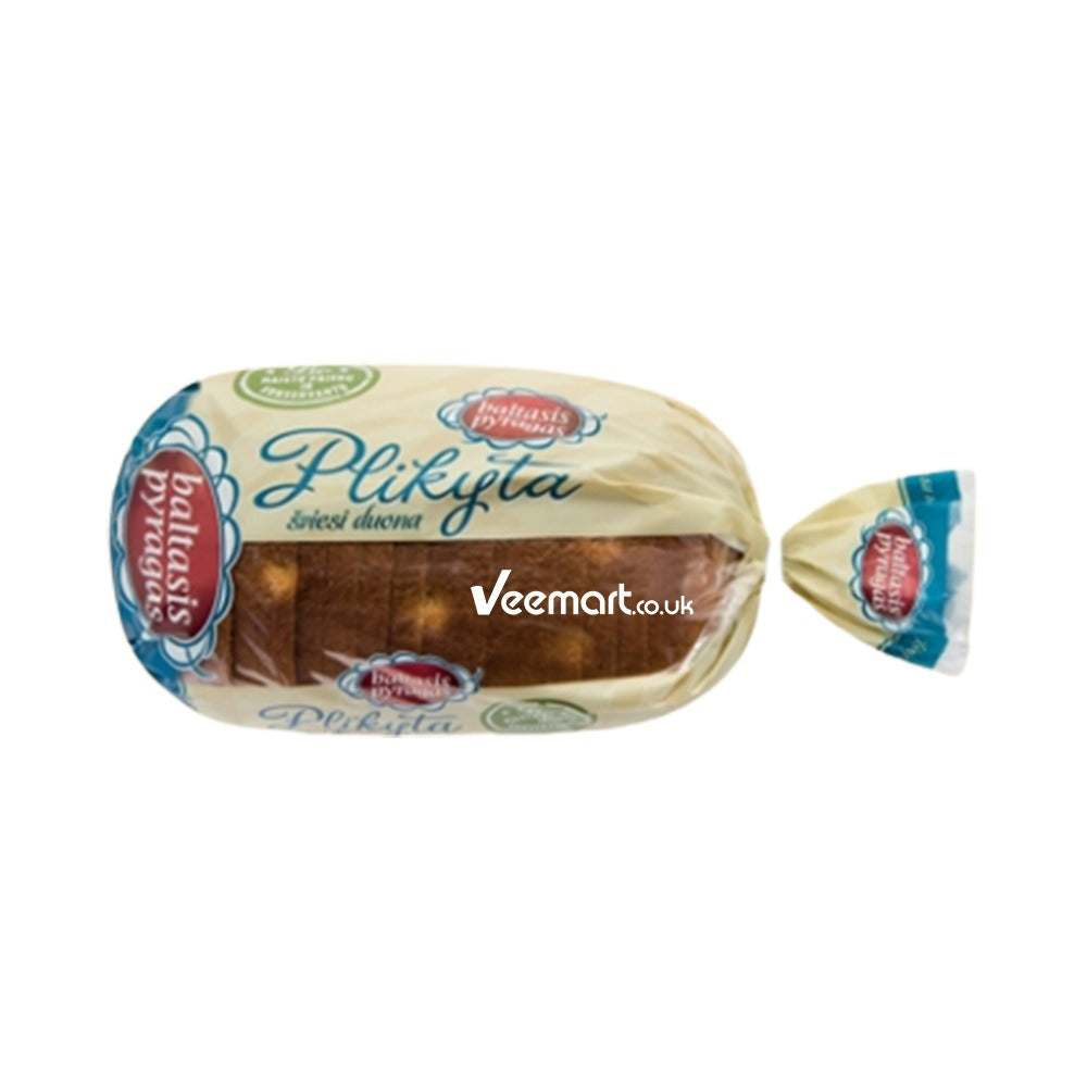 Baltasis Pyragas Plikyta Bread 800g– VeeMart