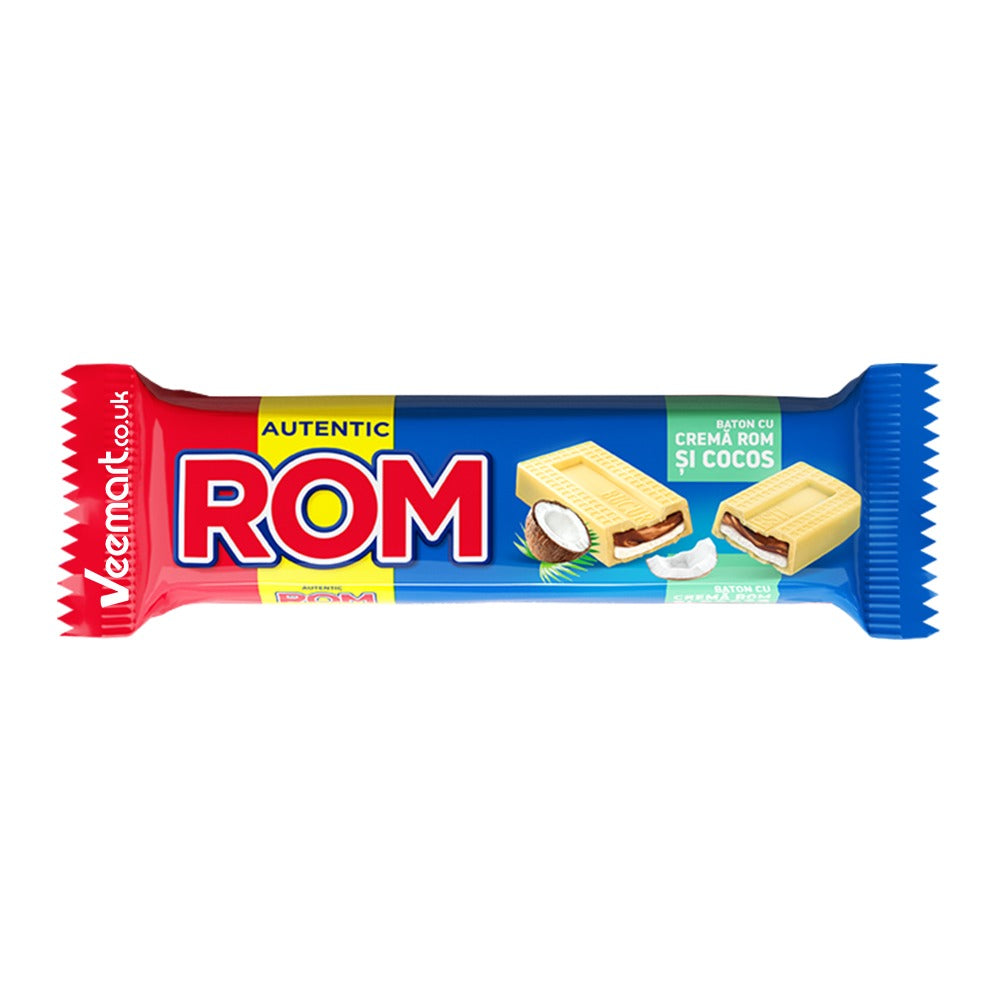 Rom Autentic Alb Cocos 44.5g– VeeMart