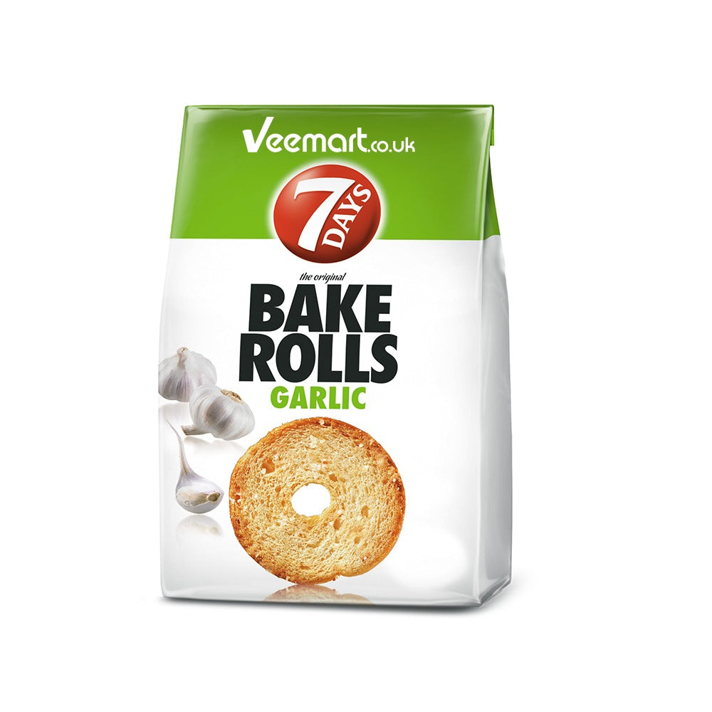 7Days Bake Rolls - Garlic 80g– VeeMart