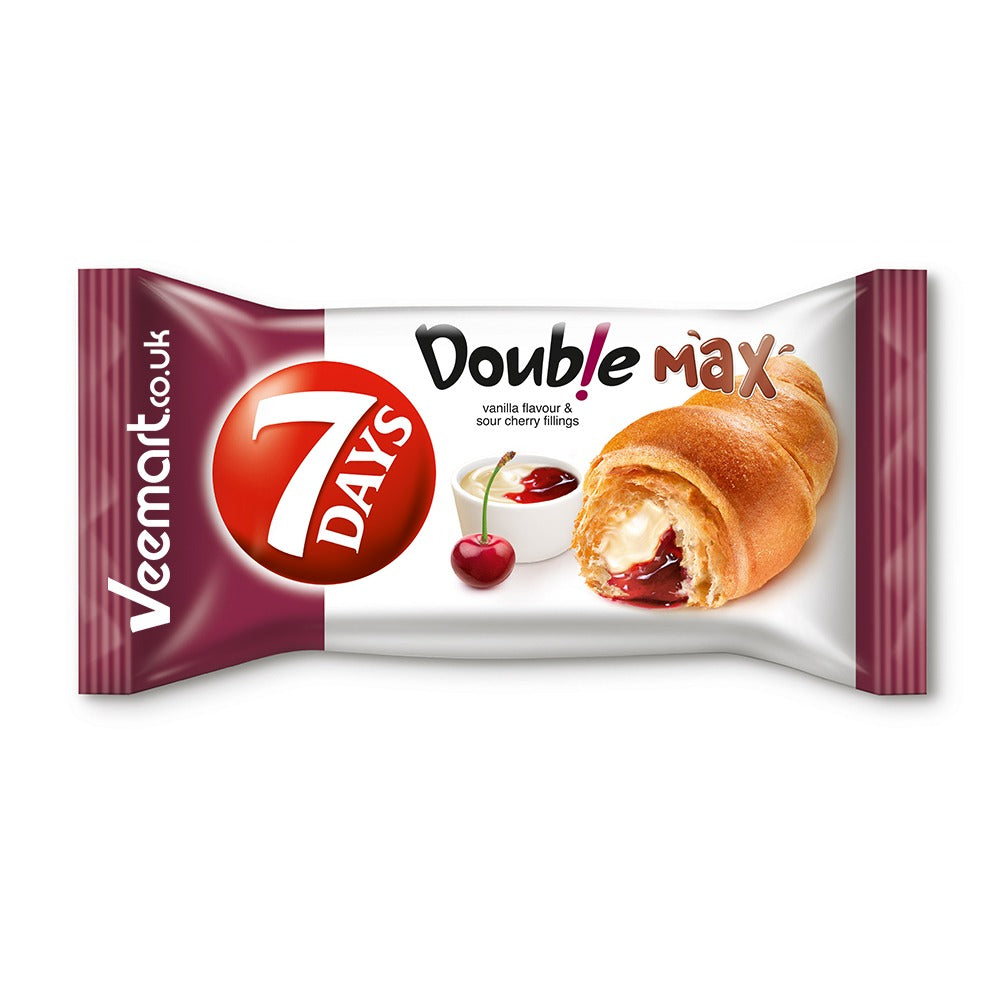 7Days Chipita Croissant Vanilla & Cherry 80g– VeeMart