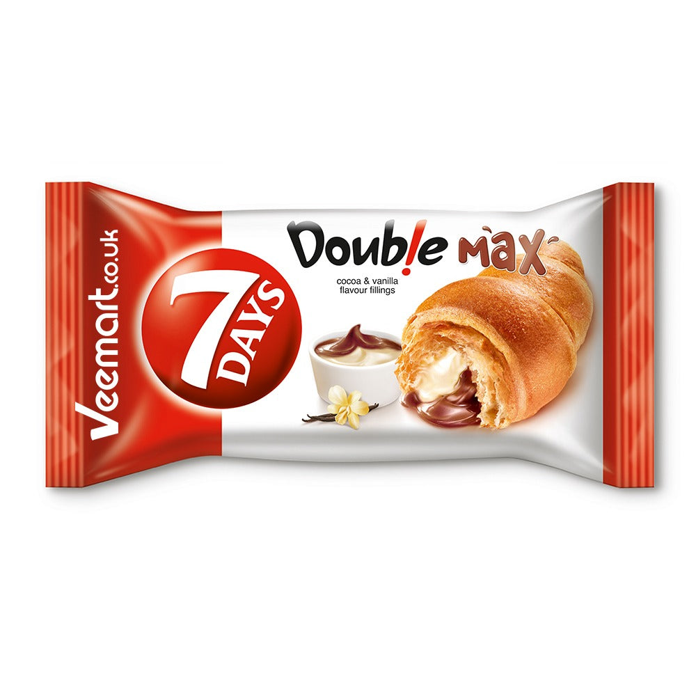 7Days Croissant Double Chocolate & Vanilla 80g– VeeMart