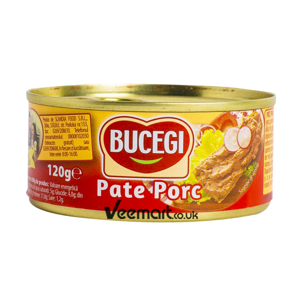 Bucegi Pork Liver Pate 120G– VeeMart