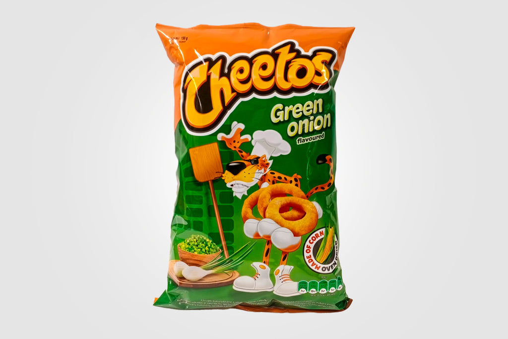 Cheetos Green Onion Flavor Chips 130g– VeeMart