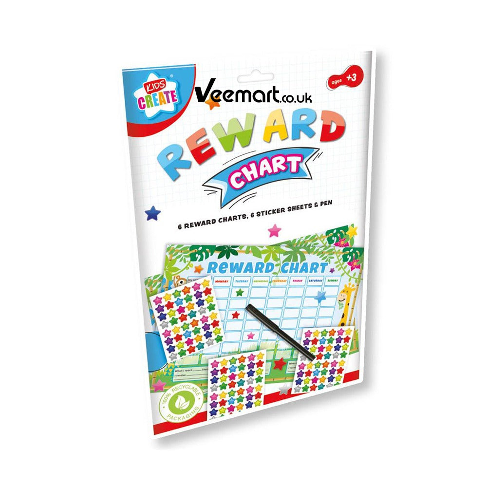 DG Educational - 6 Reward Charts– VeeMart