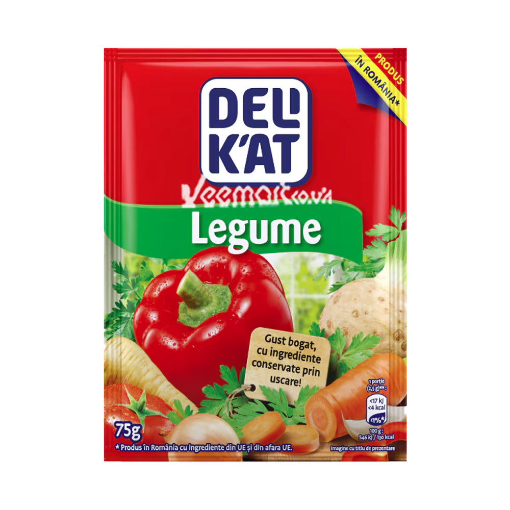 Delikat Vegetable Legume Seasoning 75g– VeeMart