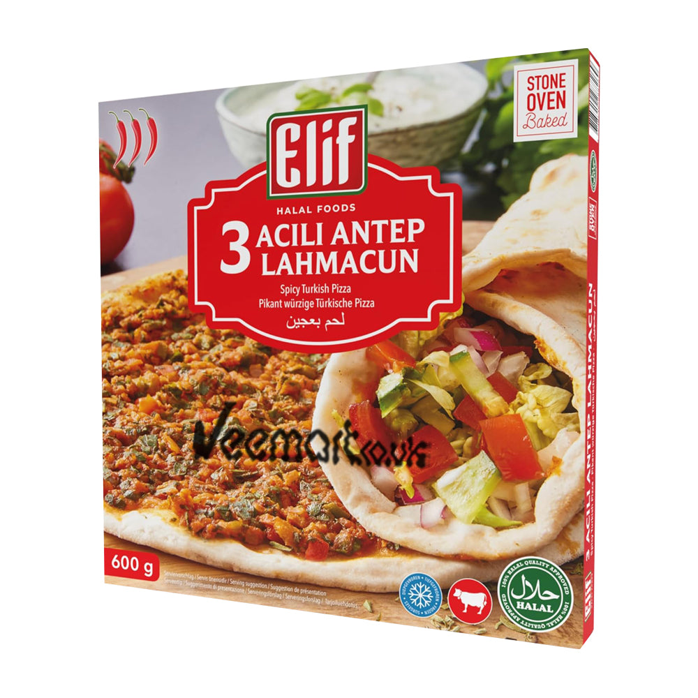 Elif 3 Acili Lahmacun 600g– VeeMart