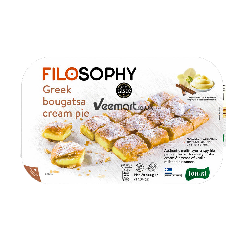 Filosophy Greek Bougsta Cream Pie 500g– VeeMart