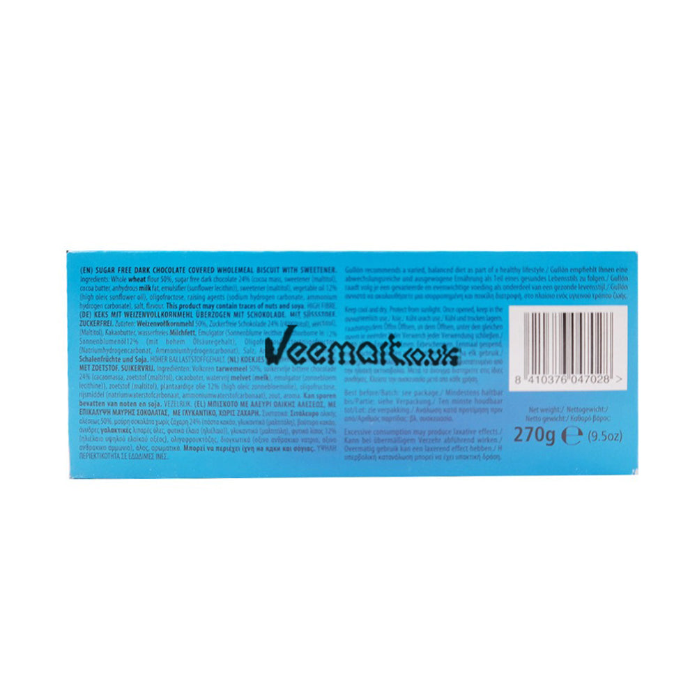 Gullon Sugar Free Dark Choc Digestive 270g– VeeMart