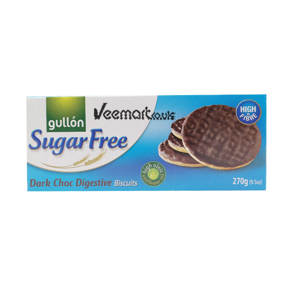 Gullon Sugar Free Dark Choc Digestive 270g– VeeMart