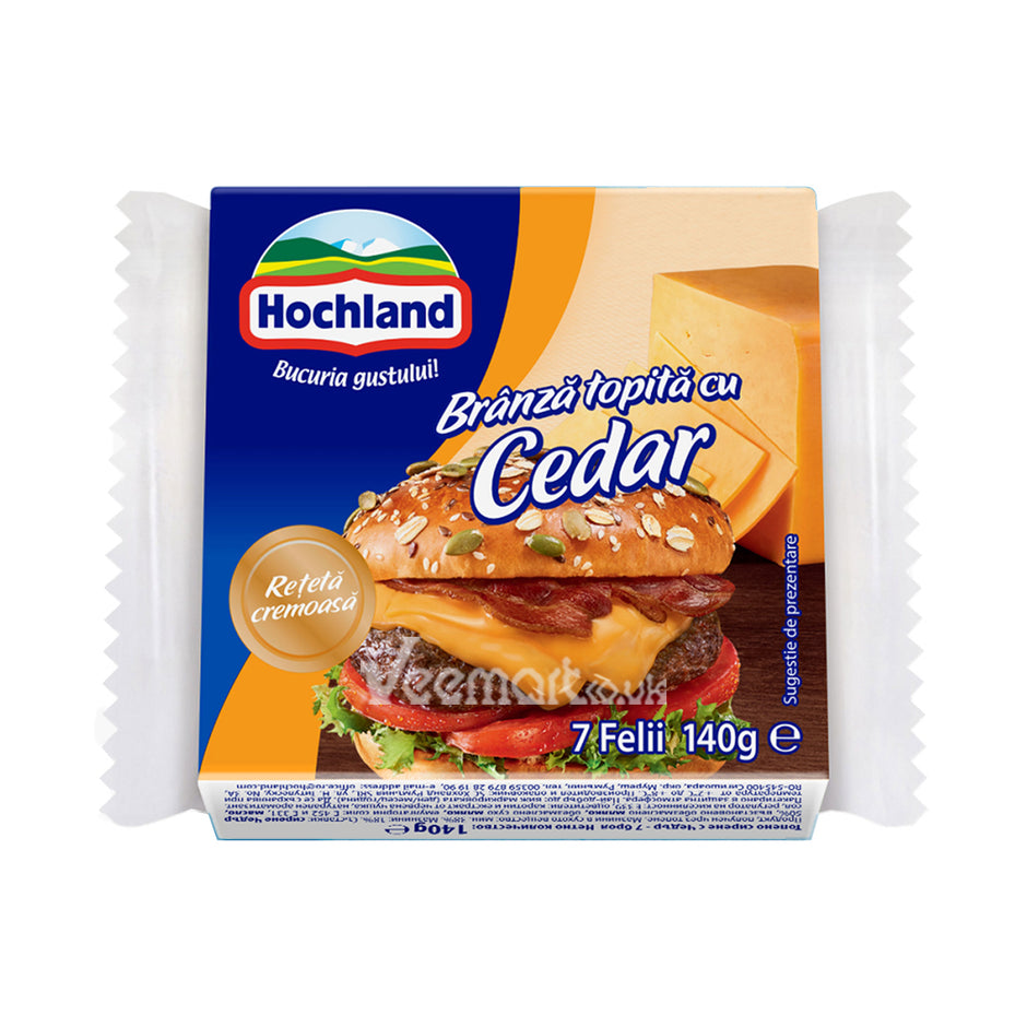 Hochland Branza Topita Felii Cedar 140g– VeeMart