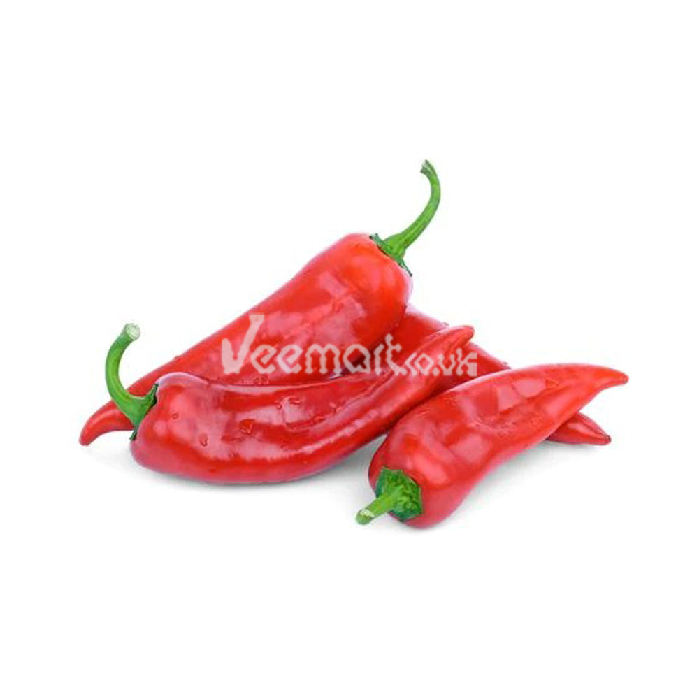 Red Long Chillies (Turkish Capia) Approx– VeeMart
